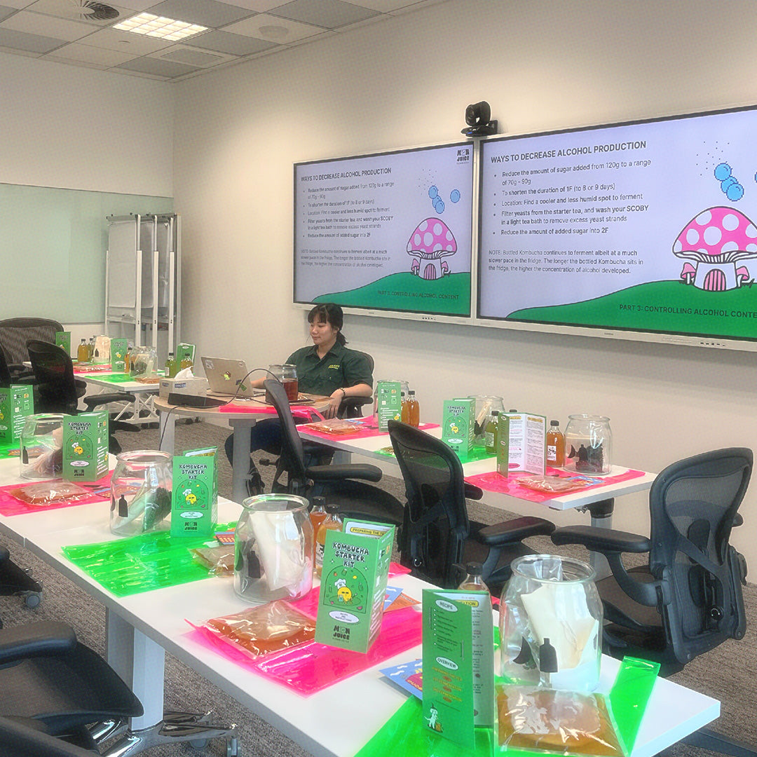 WELLNESS WORKSHOPS | Moon Juice Kombucha